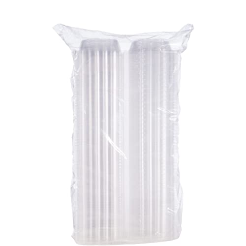 DART C57PST1 - 6" Clear Seal Hinged-Lid Plastic Containers, Clear, 500/Carton