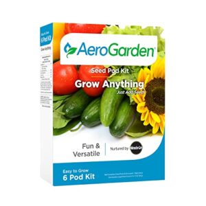 aerogarden grow anything seed pod kit (6-pod)