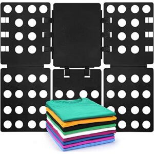 t shirt folding board shirts clothes folder durable plastic laundry boards,10.23*7.88*1.18 inches black