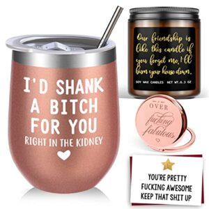 birthday gifts for women best friends, friendship gifts for women bff gifts birthday gifts for friends female, sister gifts from sister lavender scented candles funny gifts for women, her, friends…