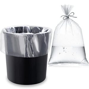 25 pieces 5 gallon bucket liner bags ice bucket liner food grade bag heavy duty leak proof for home kitchen marinating and brining food storage (20 x 24 inch)