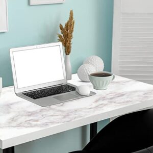 Arthome Marble Contact Paper Peel and Stick Wallpaper 17''x120'' Self Adhesive Decorative Vinyl Film Waterproof for Table,Countertop,Cabinet,Shelf Liner Removable Stick On Wall Covering