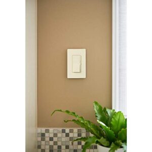 Lutron Diva LED+ Dimmer Switch for Dimmable LED, Halogen and Incandescent Bulbs, Single-Pole or 3-Way, DVCL-153P-WH, White