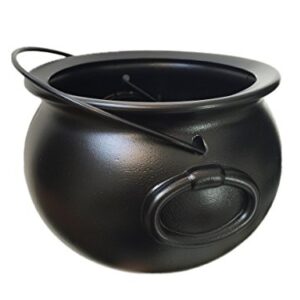 GiftExpress 8" Black Cauldron Kettle, Cauldron Halloween Decor