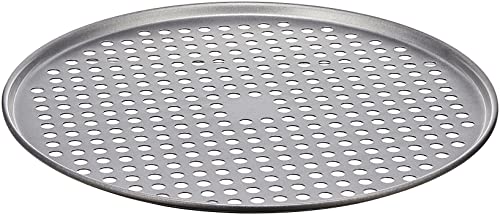 Cuisinart Chef's Classic Nonstick Bakeware 14-Inch Pizza Pan, Silver