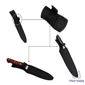 9"~10"Chef Knife Beef Knife Scabbard Sheath (Black Nylon)