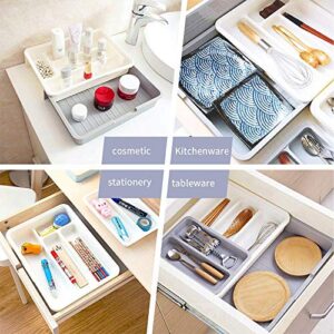 MDHAND Kitchen Drawer Organizer - Expandable Silverware Organizer/Utensil Holder and Cutlery Tray with Drawer Dividers for Flatware and Kitchen Utensils