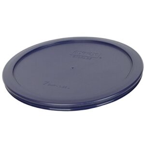 Pyrex Bundle - 6 Items: (2) 7402-PC Blue Lids, (2) 7201-PC Purple Lids, (2) 7200-PC Lawn Green Lids