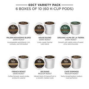 Peet's Coffee, Bestseller's Variety Pack Keurig Coffee Pods