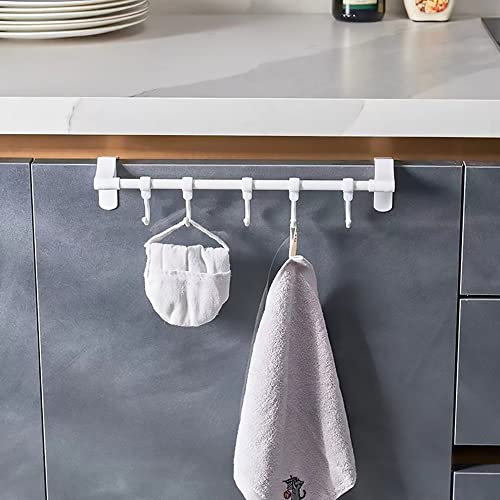 Tinkeep Utensils Hanging Hooks Over The Cabinet Door Organizer Holder Utensil Racks Under Cabinet,Cabinet Hook Towel Bar Kitchen Cabinet Towel Rack