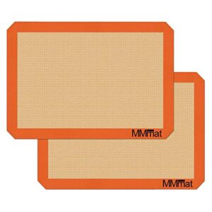 mmmat silicone baking mats – best german silicone – set of 2