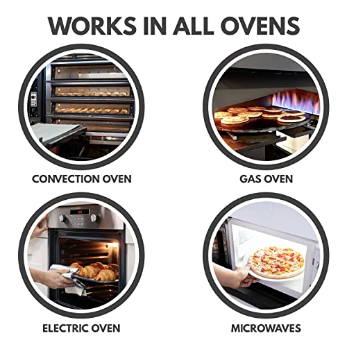 Cooks Innovations Non-Stick Oven Protector Mat - Heavy Duty Nonstick Oven Rack Liners to Protect Convection, Electric, Gas, & Microwave Ovens - BPA & PFOA Free Heat Resistant Baking Mat