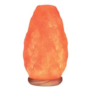 himalayan glow 1002 crystal, 5-7 lbs, salt lamp