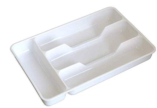 LiangTing Pack of 2 Small Silverware Tray ,Cutlery Tray, Keeps forks and spoons perfectly stacked