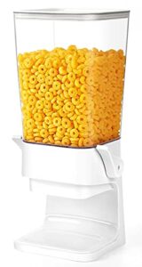 anranju cereal dispenser countertop,large cereal containers storage dispenser dry food dispenser countertop rice candy dispenser machine cereal organizer for trail mix, granola,nuts,beans(5500ml)