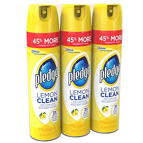 Pledge Furniture Spray, Lemon (14.2oz., 3pk.)