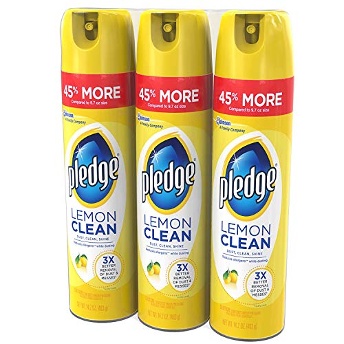 Pledge Furniture Spray, Lemon (14.2oz., 3pk.)