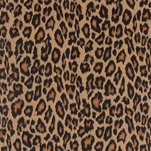 Self Adhesive Thick Vinyl Decorative Leopard Shelf Liner Contact Paper for Cabinets Dresser Drawer Furniture Walls 15.7X117 Inches