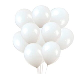 latex balloons, 100-pack, 12-inch, white balloons