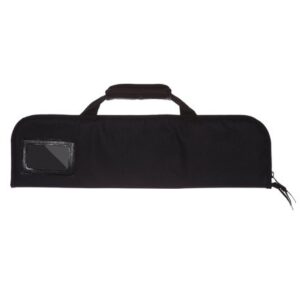 Ergo Chef, Black 5-Pocket Padded Chef's Knife Roll Bag, Bifold