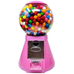 Pink Classic Metal Gumball Machine by American Gumball Company, 11-inch