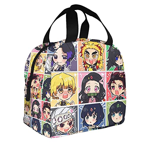 Anime Luch Box Lunch Bag Reusable Insulated Luch Box Meal Handbag To Keep Food Fresh For Office For Teen Girls Women Men Work Office Outdoor Picnic