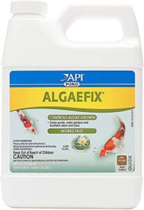 api pond algaefix algae control 32-ounce bottle, fishaquari (169g)