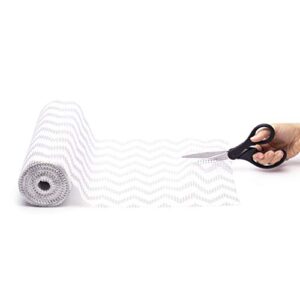 Simple Being Kitchen Shelf Liner for Drawers, Shelves, Storage, Non Adhesive Roll (Stripe Pattern 24x20)