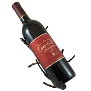 TheopWine Single Bottle Wine Rack - Gift Box