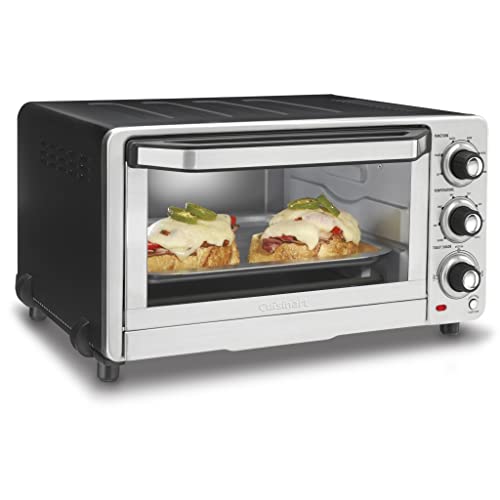 Cuisinart TOB-40N Custom Classic Toaster Oven Broiler, 17 Inch, Black