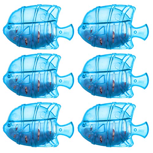 XBrand 6Pcs Universal Humidifier Tank Cleaner, Compatible with Drop, Warm & Cool Mist Humidifiers, Fish Tank, Droplet, Adorable (Blue)