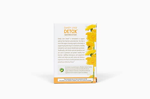 Lifestyle Awareness Teas, Caffeine Free Dandy Liver Detox Tea, 20 Count