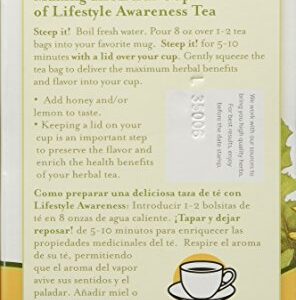 Lifestyle Awareness Teas, Caffeine Free Dandy Liver Detox Tea, 20 Count