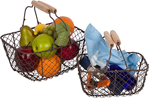 Trademark Innovations Egg Basket, Black