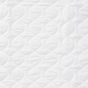 Linenspa 44" x 52" Skid Resistant Waterproof Sheet and Mattress Protector Pad-Highly Absorbent-Machine Washable-Quilted, White