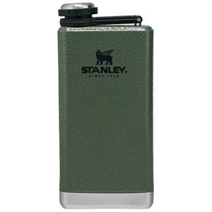 stanley adventure the pre-party flask , hammertone green, 8oz