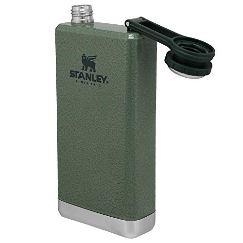 Stanley Adventure The Pre-Party Flask , Hammertone Green, 8oz