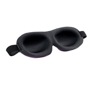 Bucky Ultralight Comfortable Contoured Travel and Sleep Eye Mask, Strawberry Eyelash, One Size