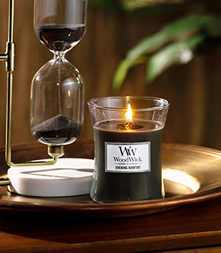 WoodWick Evening Bonfire Medium Hourglass Candle, 9.7 oz.