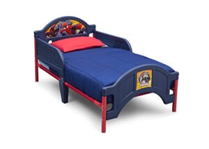 delta children plastic toddler bed, marvel spider-man