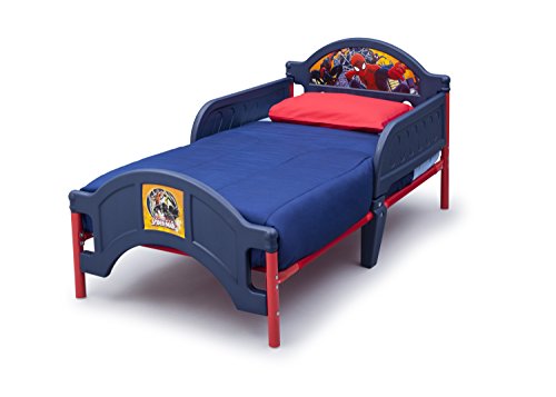 Delta Children Plastic Toddler Bed, Marvel Spider-Man