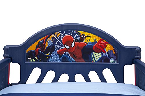 Delta Children Plastic Toddler Bed, Marvel Spider-Man