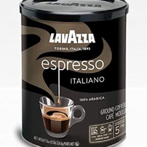 Lavazza Ground Coffee - Caffe Espresso - 8 oz - 2 pk