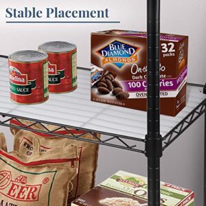 Anoak Wire Shelf Liner, 36 X 18 inch Wire Shelving Plastic Liner, Waterproof Thick Plastic Liner, Heavy Duty Metal Shelves Liners for Kitchen, Pantry or Garage(Set of 4)