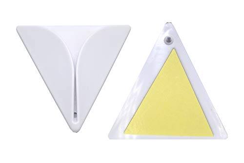 FGen 6pcs Wall Paste Does Not Fall Off Firmly Triangle Type Self-Adhesive Towel Hook