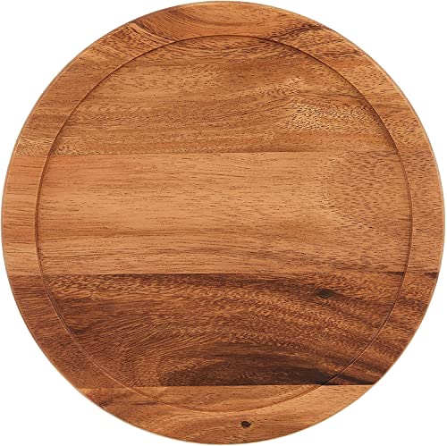 Lipper International Acacia Wood 10" Kitchen Turntable