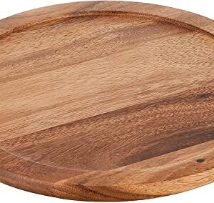 Lipper International Acacia Wood 10" Kitchen Turntable