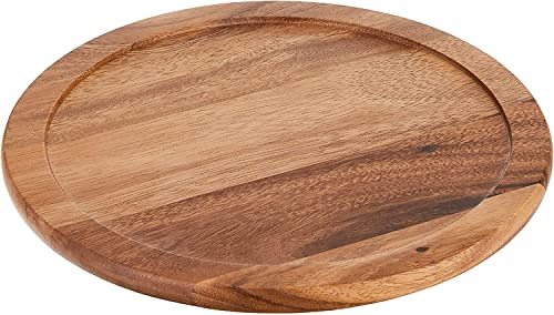 Lipper International Acacia Wood 10" Kitchen Turntable