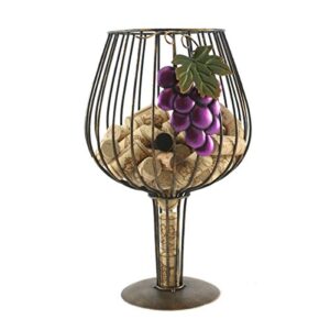 big wine glass cork holder for wine lovers by thirteen chefs