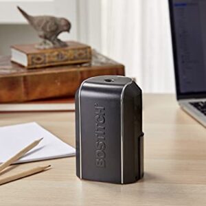 Bostitch Vertical Electric Pencil Sharpener, Powerful Stall-Free Motor, Prevents Over-Sharpening, Black (EPS5V-BLK)